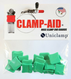 3050 Series Clamp-Aid Hose Clamp End Guards Packs of 20 and Bulk Packs ...