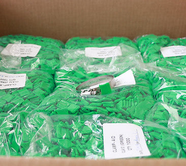 3050 Series Clamp-Aid Hose Clamp End Guards Packs of 20 and Bulk Packs ...