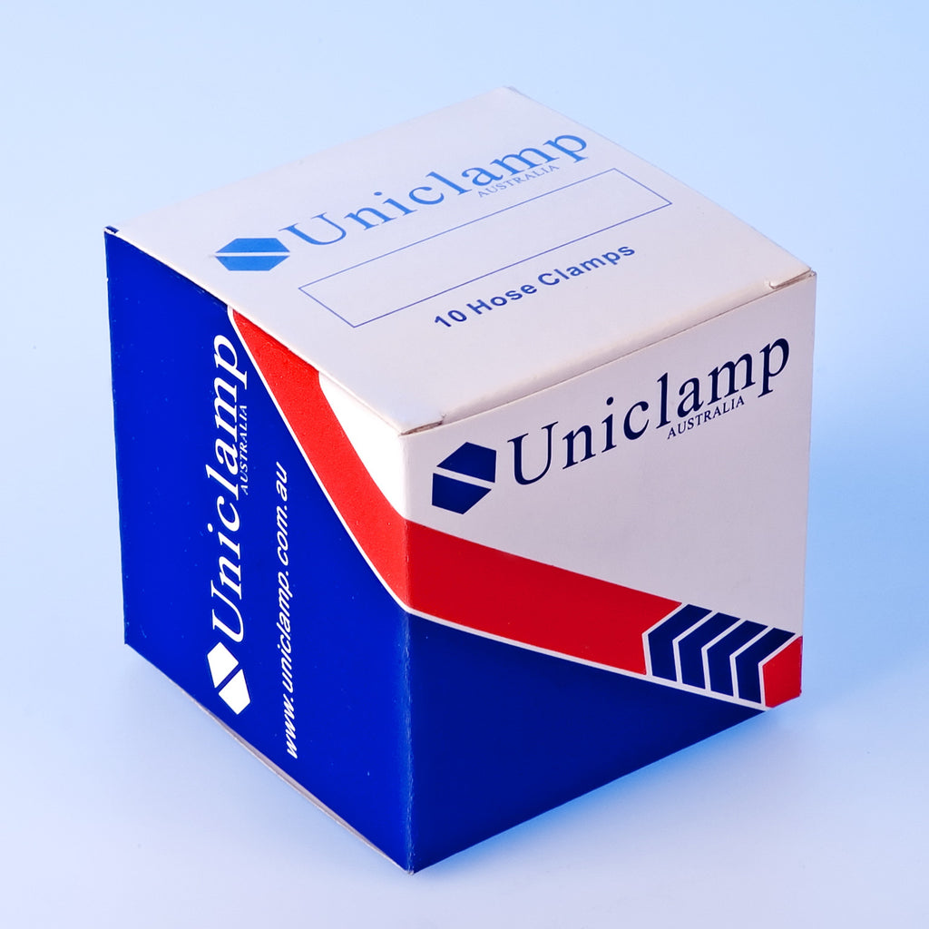 4550 Series Mini Nut/Bolt Hose Clips W1 Box of 10 – Uniclamp